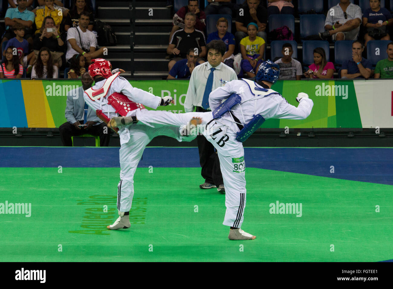 Rio de Janeiro, Brazil, 21 February 2016:In this photo are the Dimitry ...