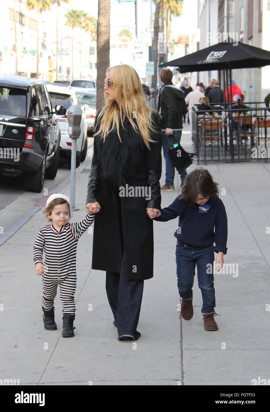Rachel Zoe spotted out with her husband Rodger Berman and their sons ...