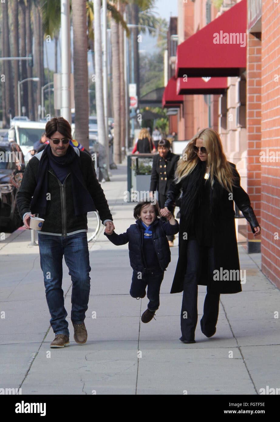 Rachel Zoe spotted out with her husband Rodger Berman and their sons ...