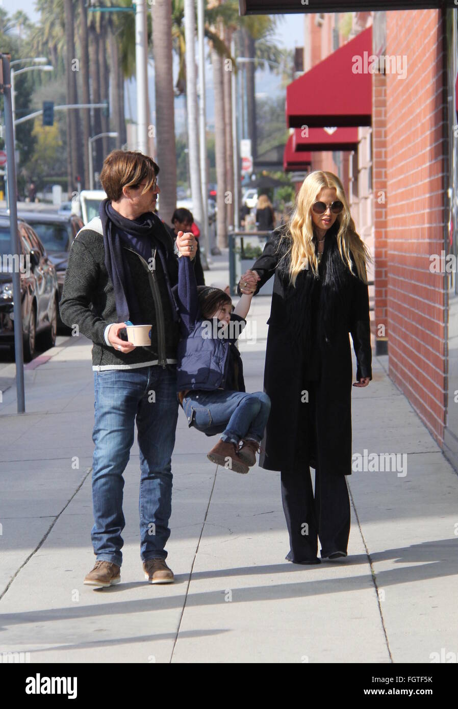 Rachel Zoe spotted out with her husband Rodger Berman and their sons ...