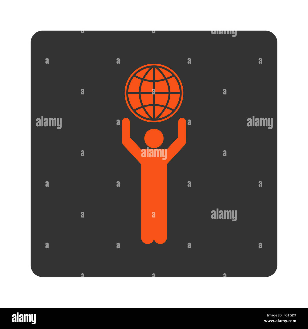 Globalist icon hi-res stock photography and images - Alamy