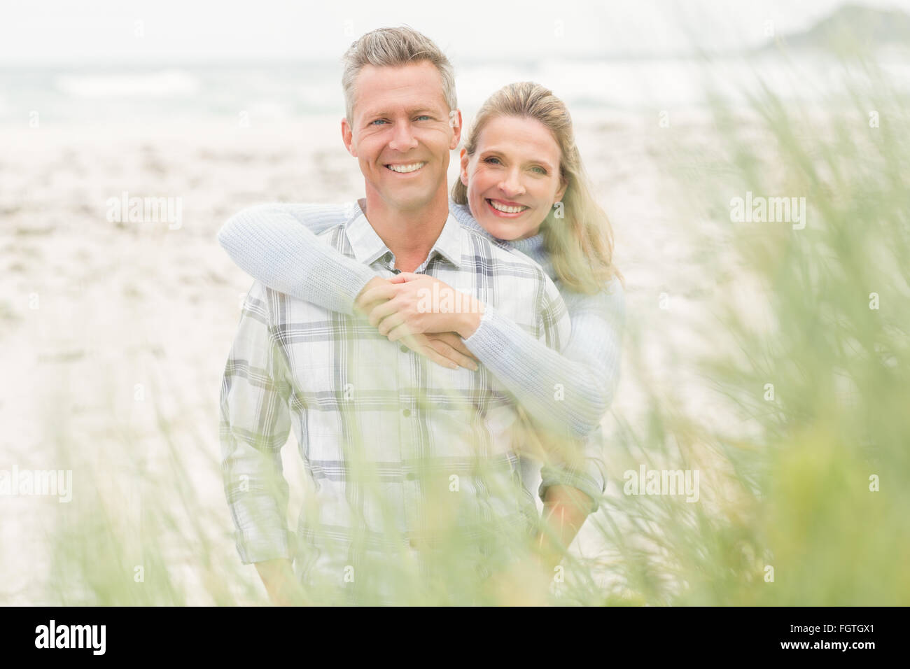 Smiling couple enjoying time together Stock Photo - Alamy