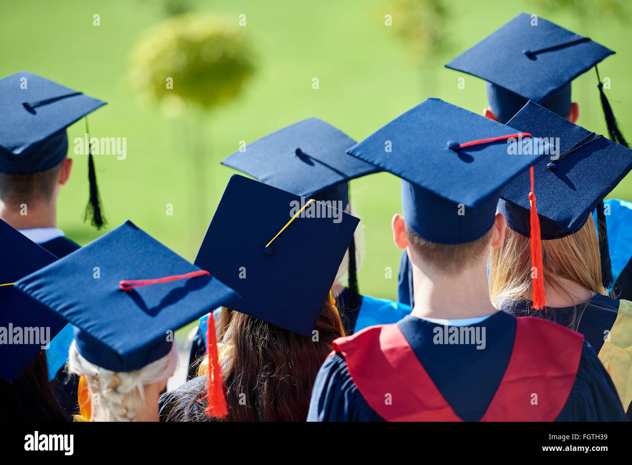 young graduates students group Stock Photo - Alamy