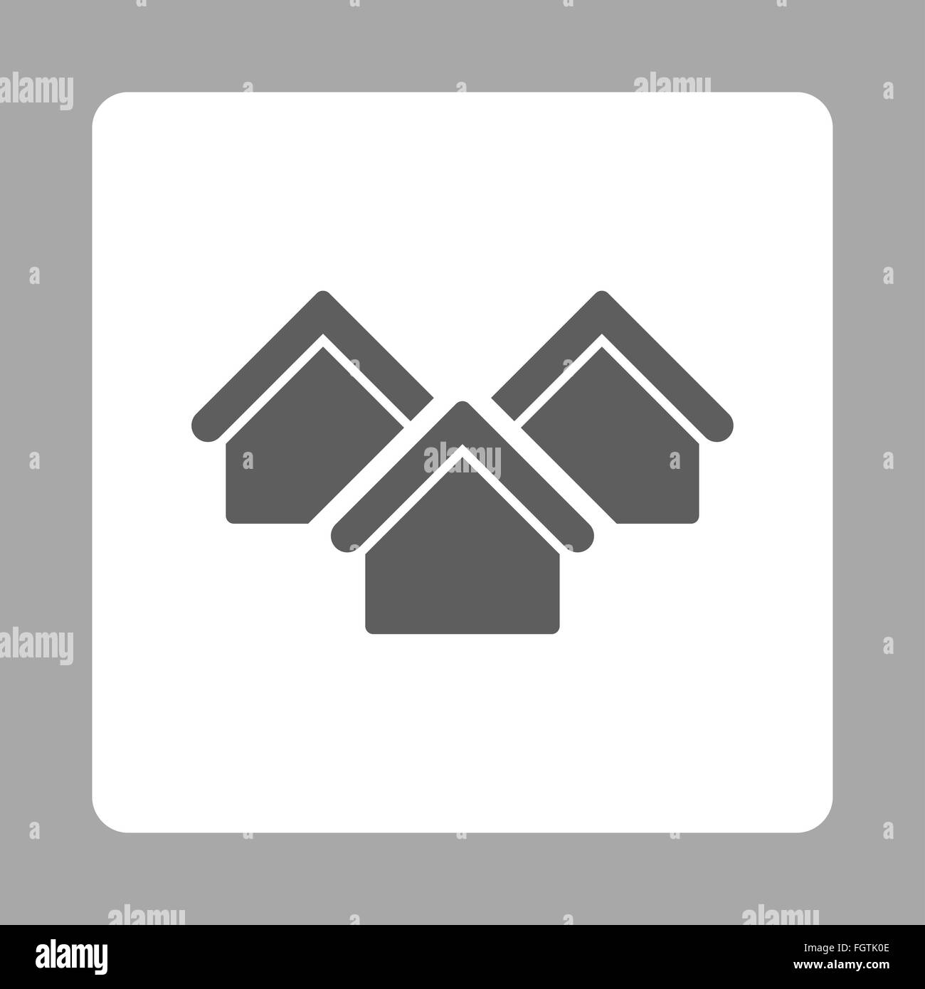 Real estate icon Stock Photo - Alamy