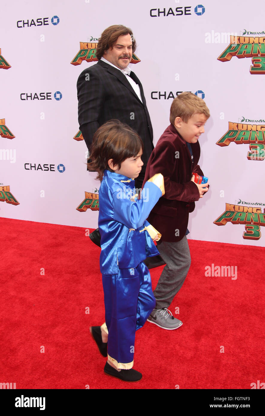 World premiere of 'Kung Fu Panda 3' - Arrivals Featuring: Jack Black ...