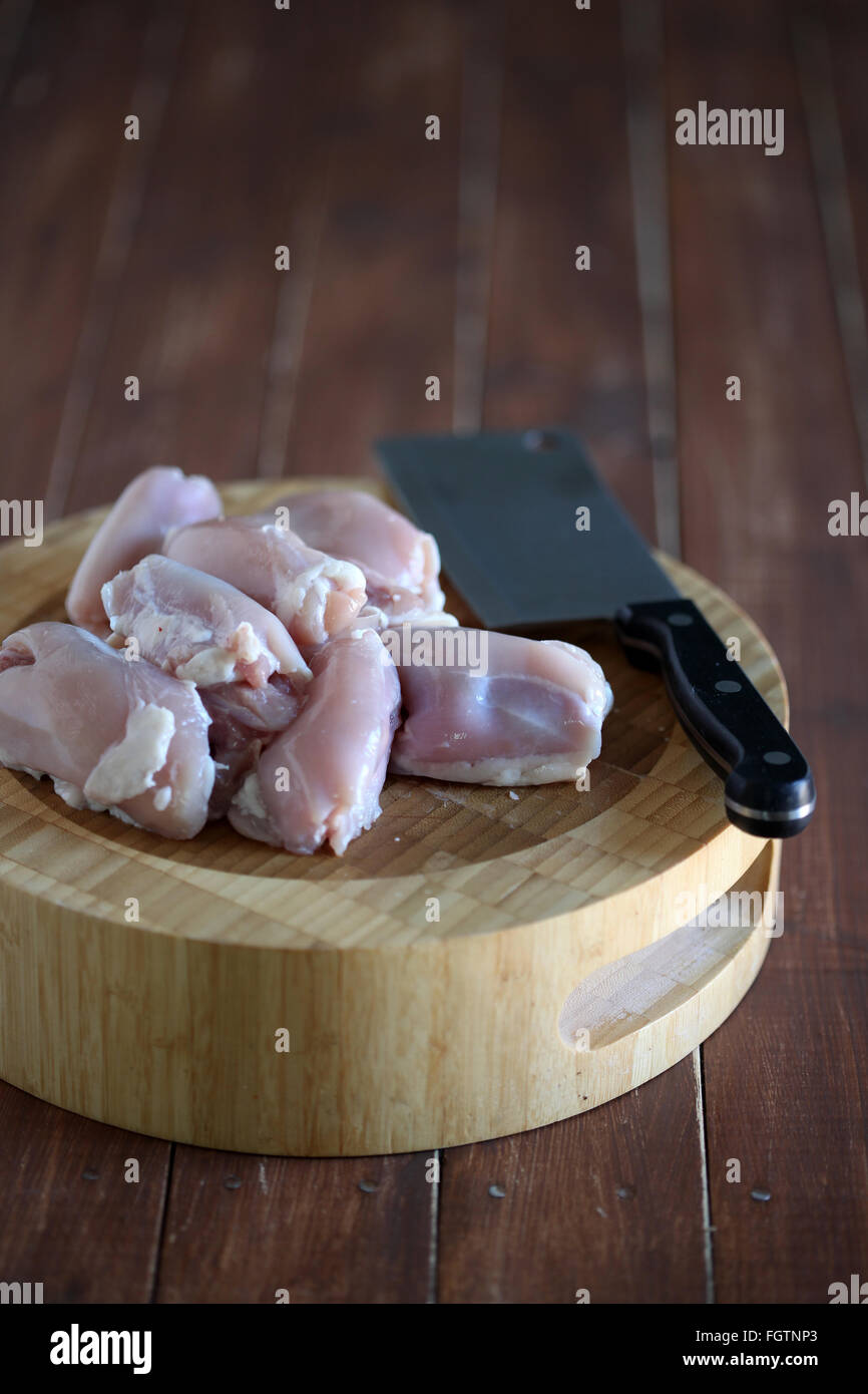Chicken legs color table hi-res stock photography and images - Alamy