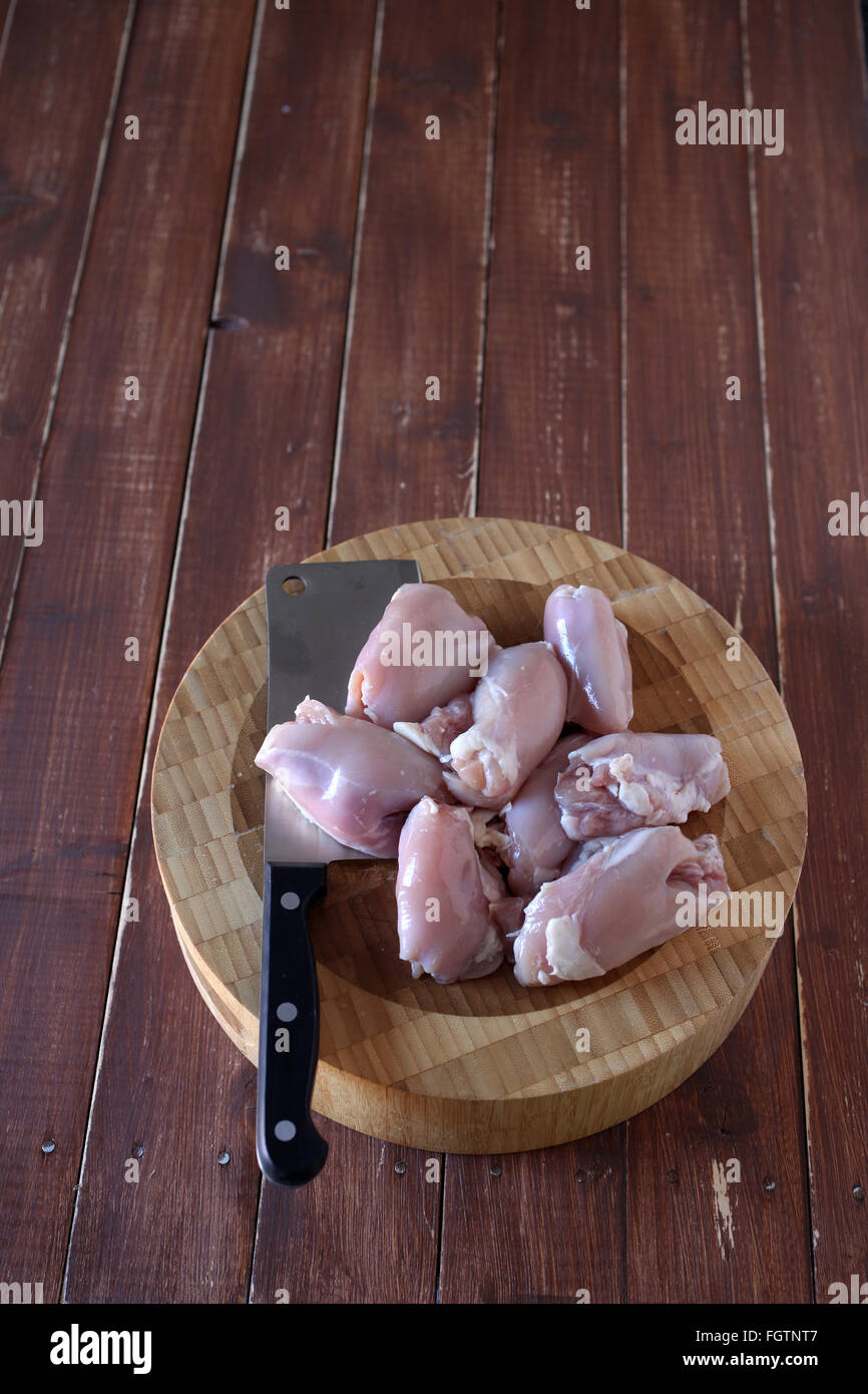 Chicken legs color table hi-res stock photography and images - Alamy