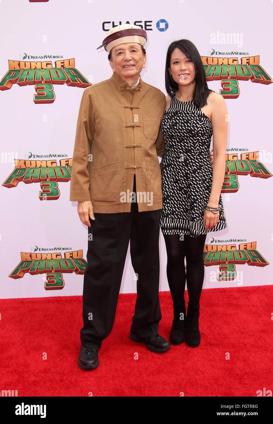 World premiere of 'Kung Fu Panda 3' - Arrivals Featuring: James Hong ...