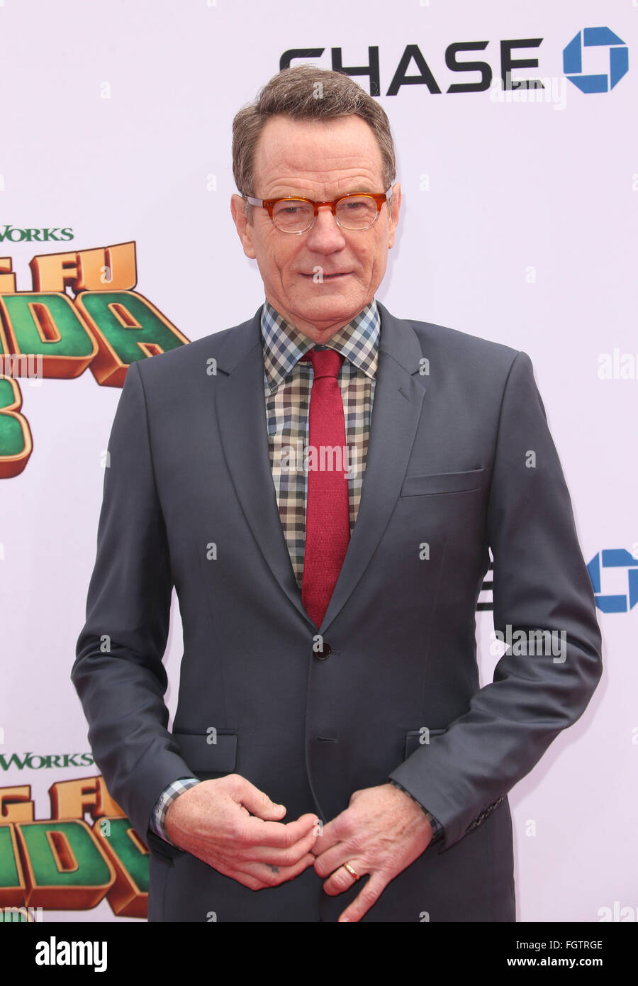 World premiere of 'Kung Fu Panda 3' - Arrivals Featuring: Bryan ...