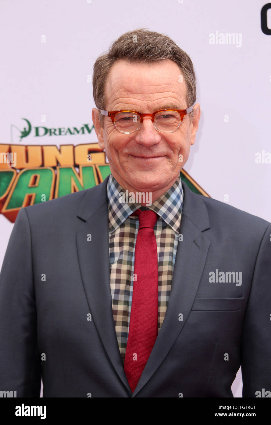 World premiere of 'Kung Fu Panda 3' - Arrivals Featuring: Bryan ...