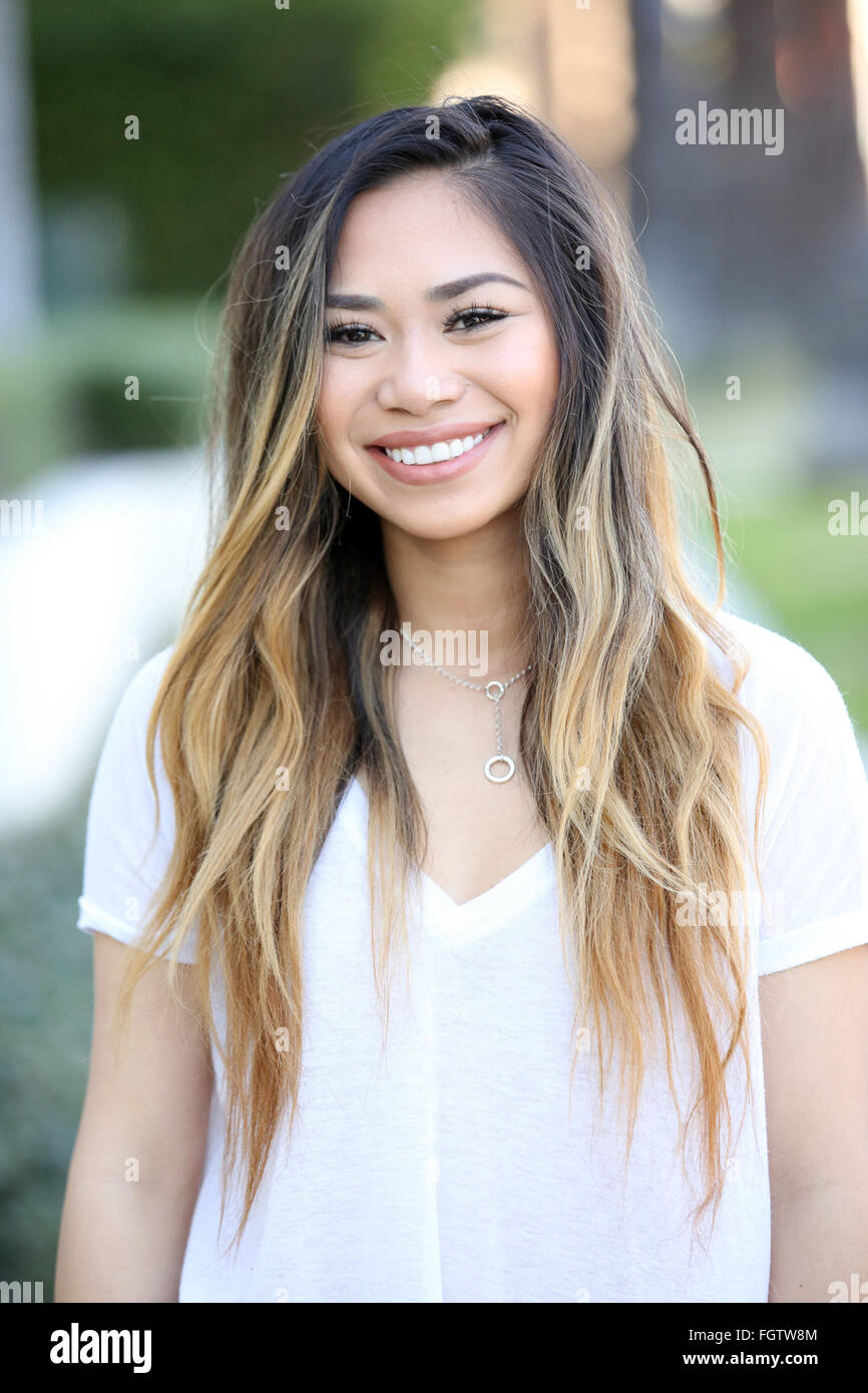 American singer and songwriter Jessica Sanchez attends Indulge House ...
