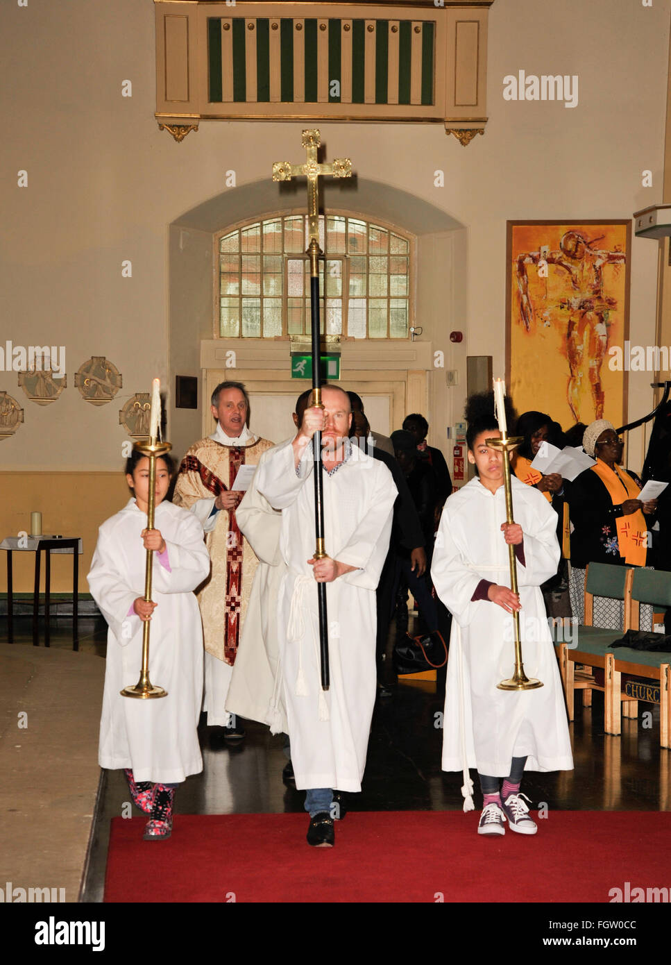 Gay rights activist Philip Christopher Baldwin takes the part of ...