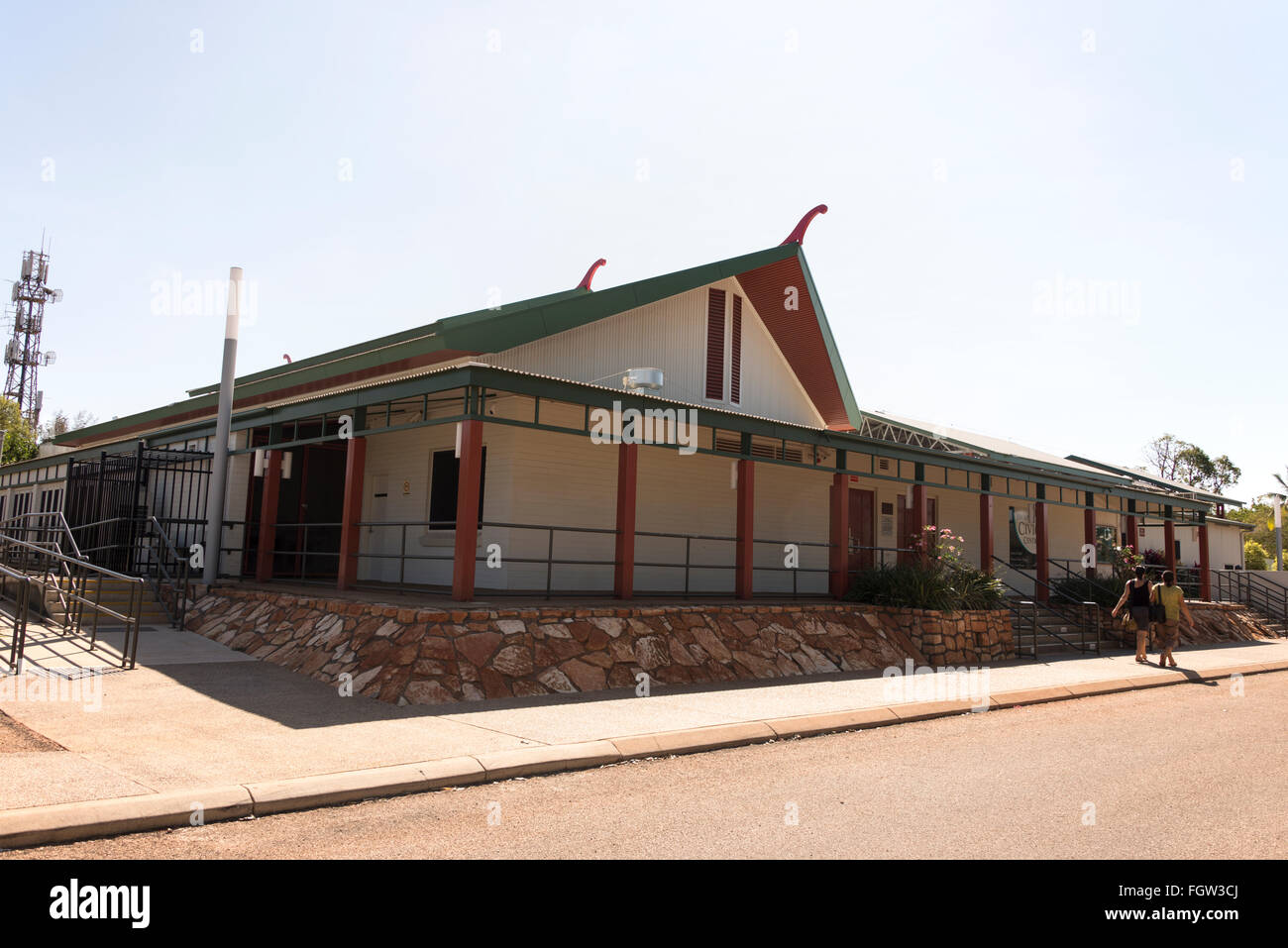 Broome Civic Centre on Weld St, Broome, a coastal, pearling and tourist ...