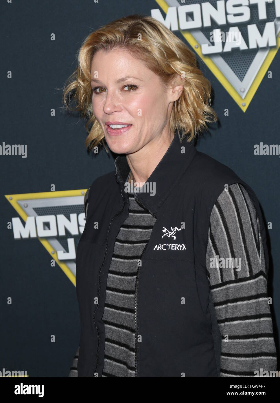 Monster Jam Celebrity Night held at Angel Stadium of Anaheim Featuring ...