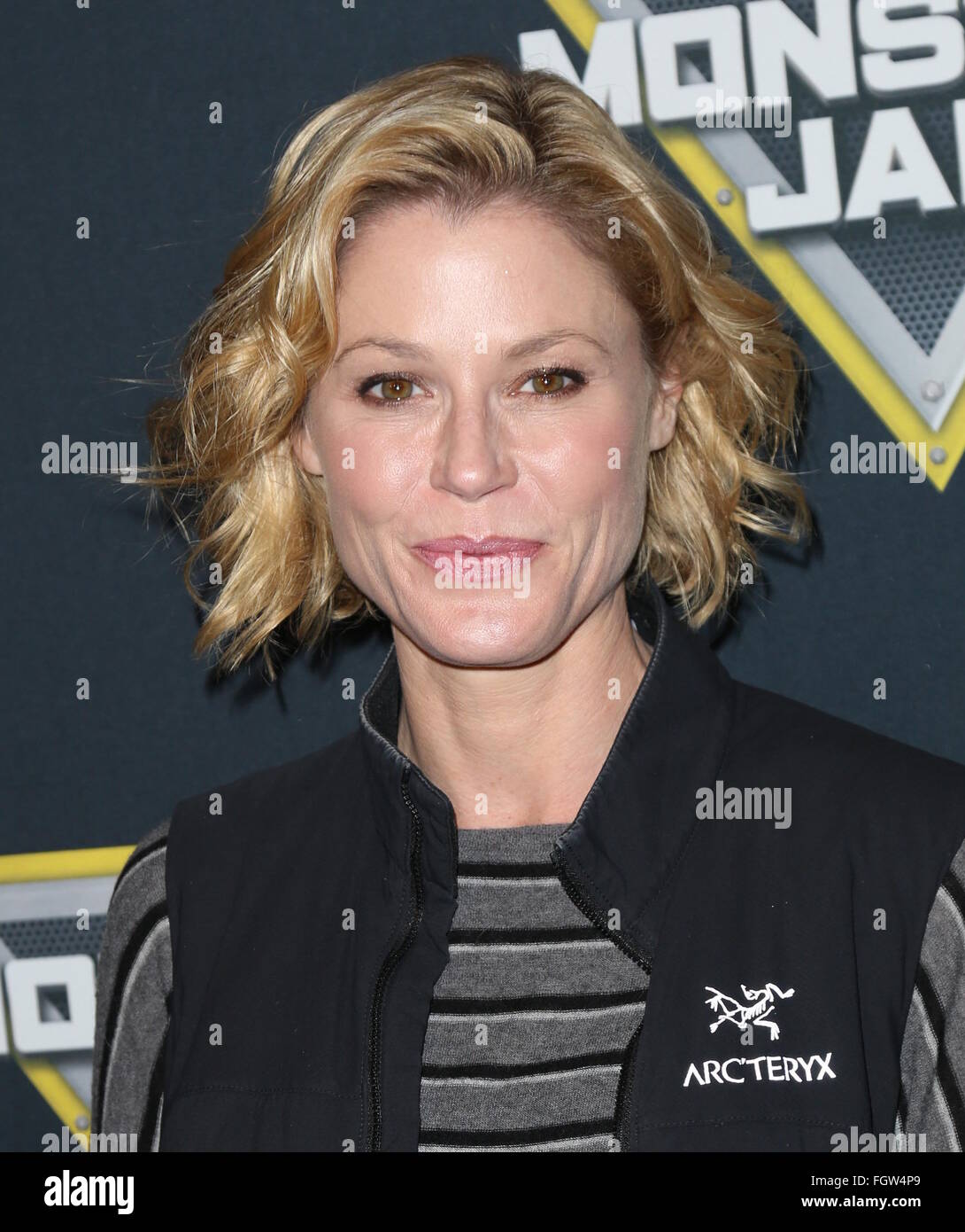 Monster Jam Celebrity Night held at Angel Stadium of Anaheim Featuring ...