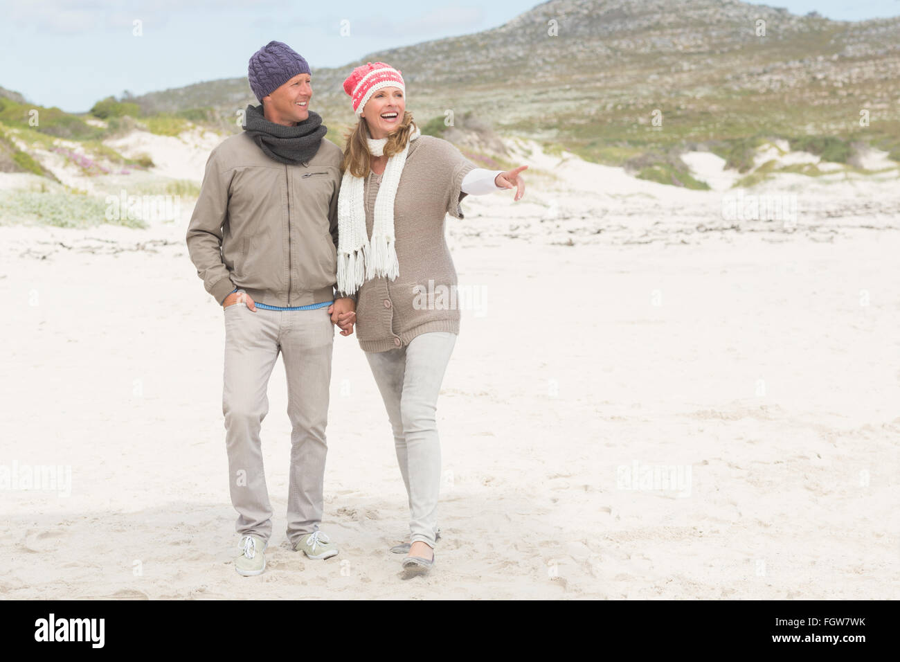 Happy couple having fun together Stock Photo - Alamy