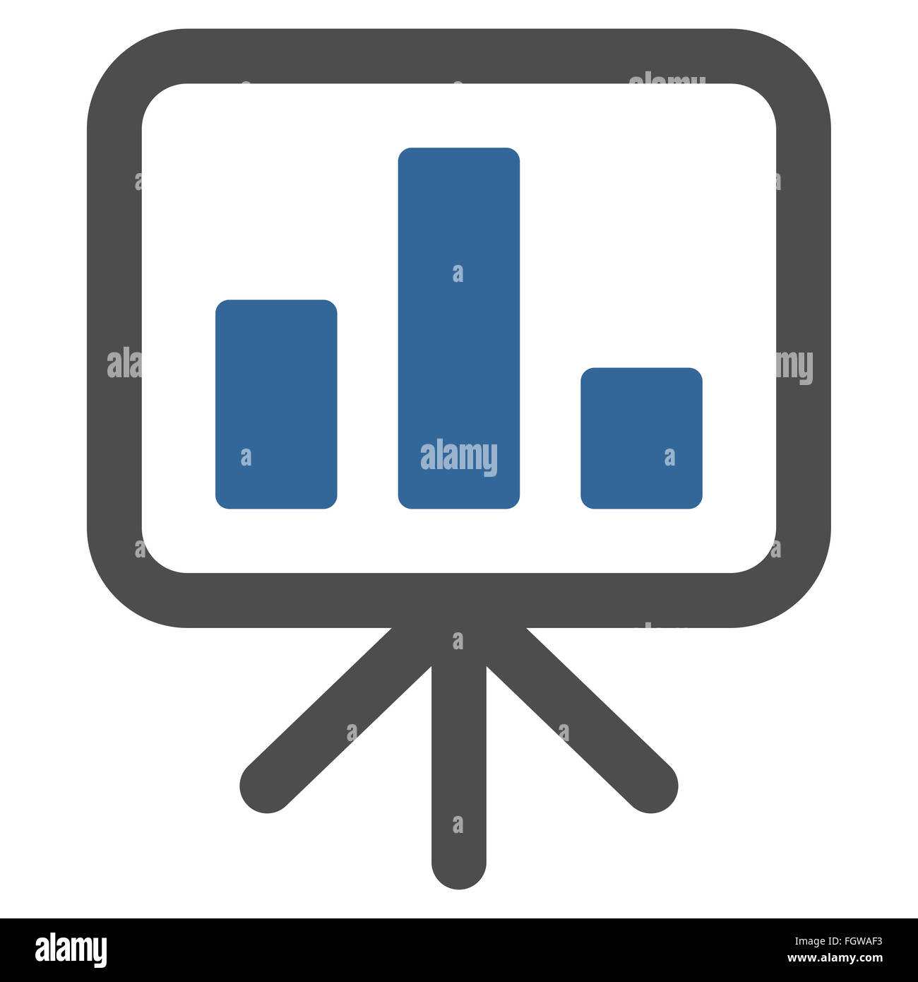 Display icon from Business Bicolor Set Stock Photo - Alamy