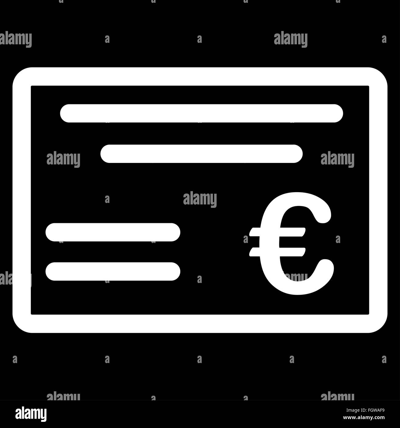 Blank cheque Black and White Stock Photos & Images - Alamy