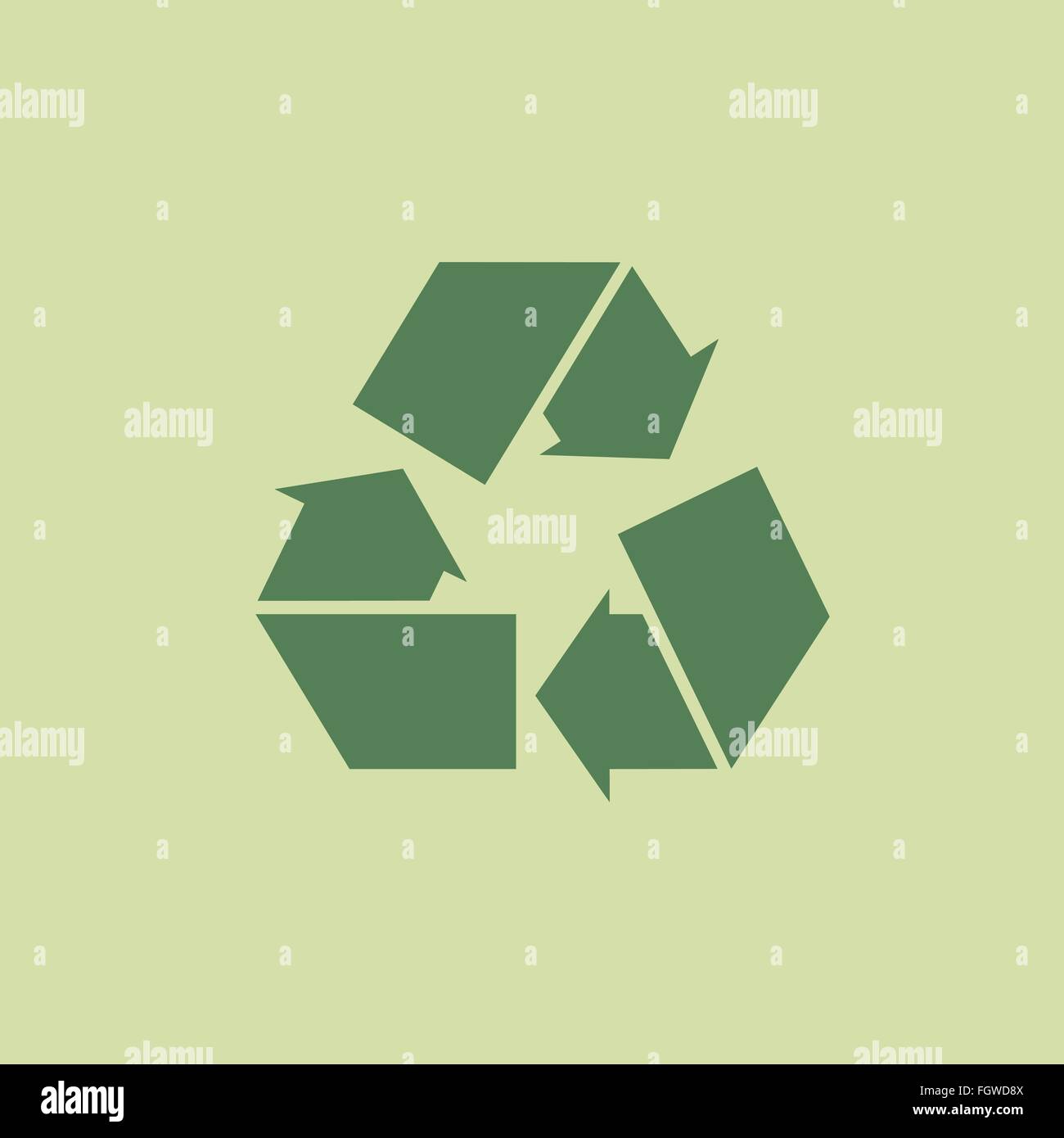 Green recycle sign or icon Stock Vector Image & Art - Alamy