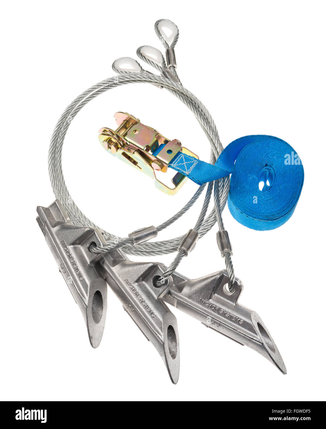 Ground anchors hi-res stock photography and images - Alamy