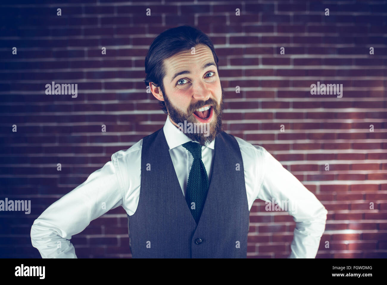 Portrait of happy man Stock Photo - Alamy