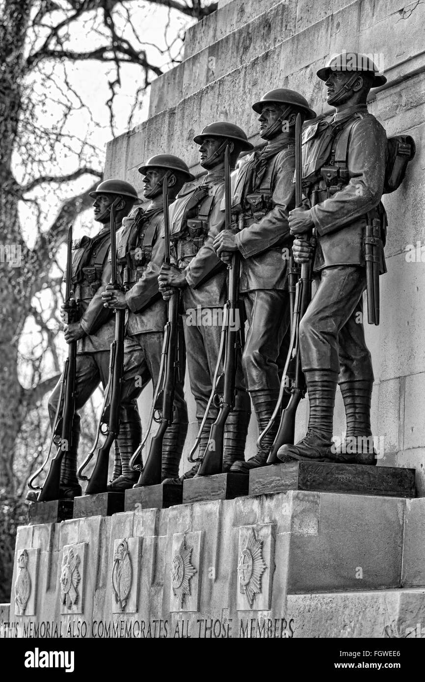 Guards War Memorial, Horseguards Parade, London Stock Photo - Alamy
