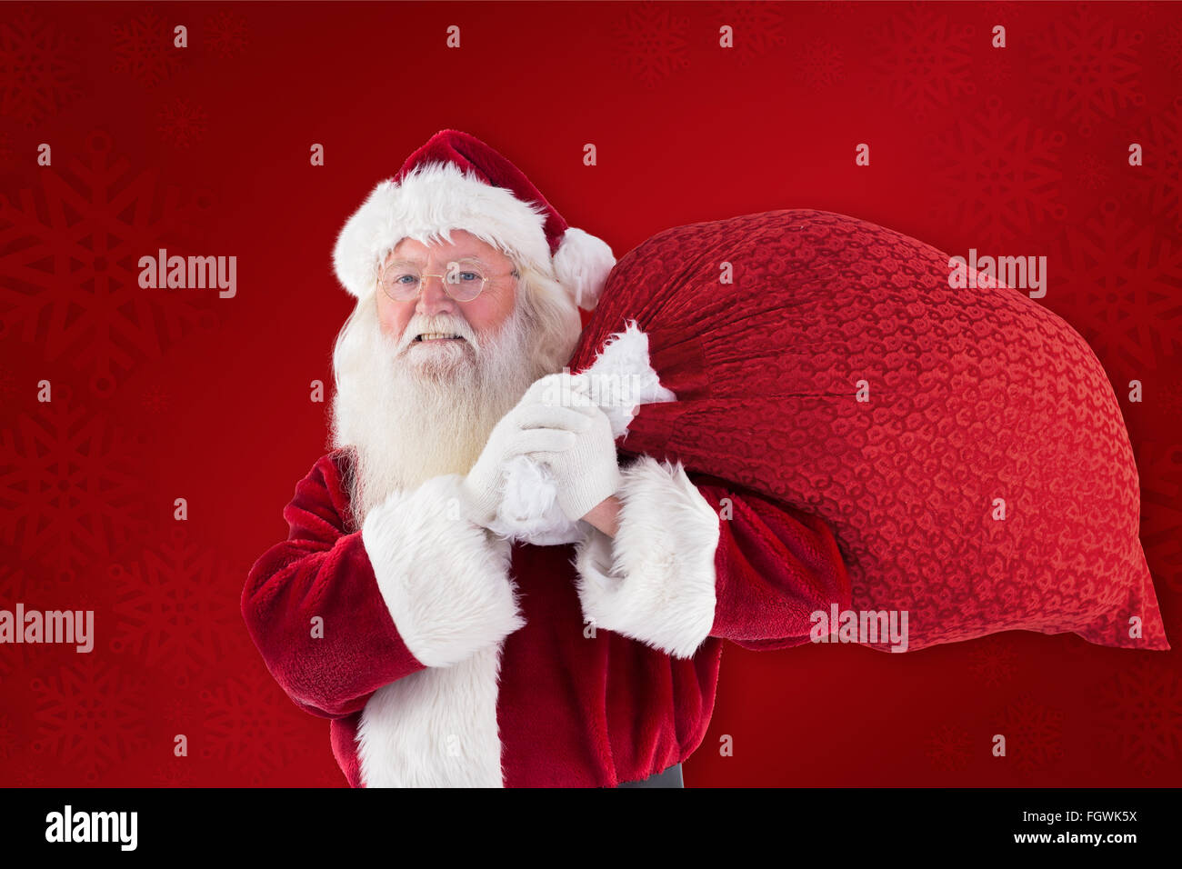 Father christmas empty sack hi-res stock photography and images - Alamy