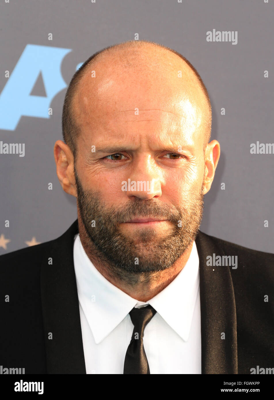 21st Annual Critics' Choice Awards - Arrivals Featuring: Jason Statham ...