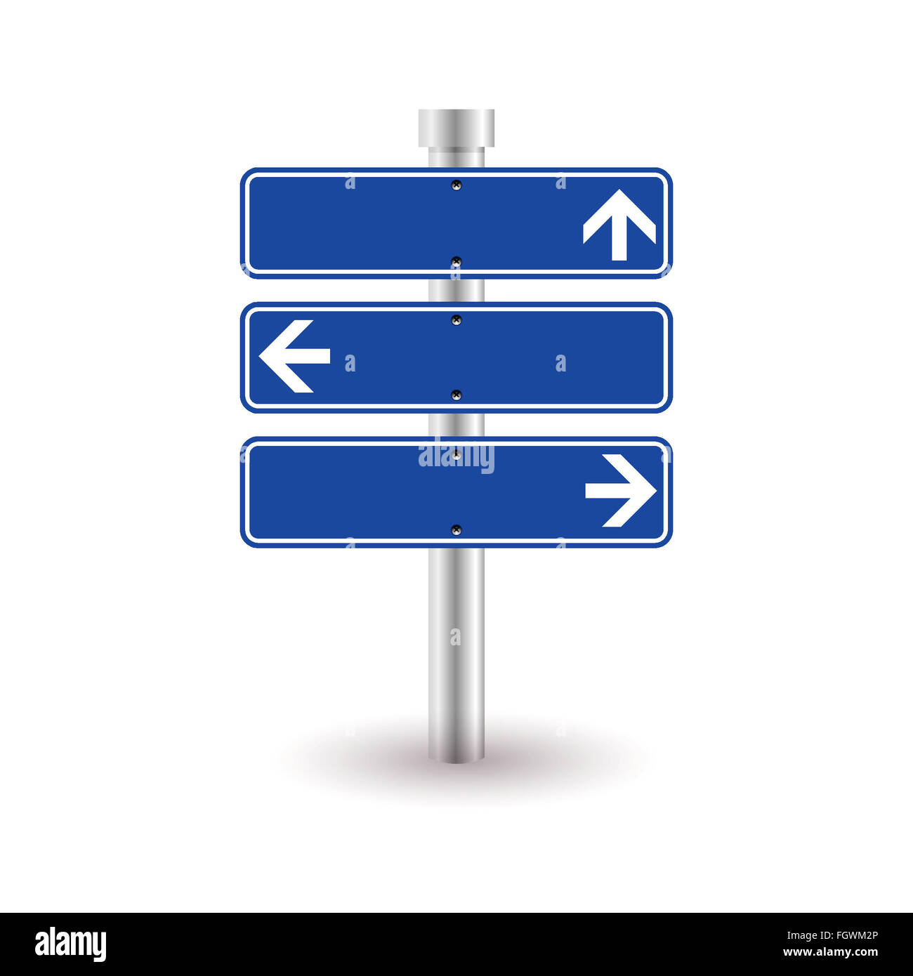 Up arrow road sign Cut Out Stock Images & Pictures - Alamy