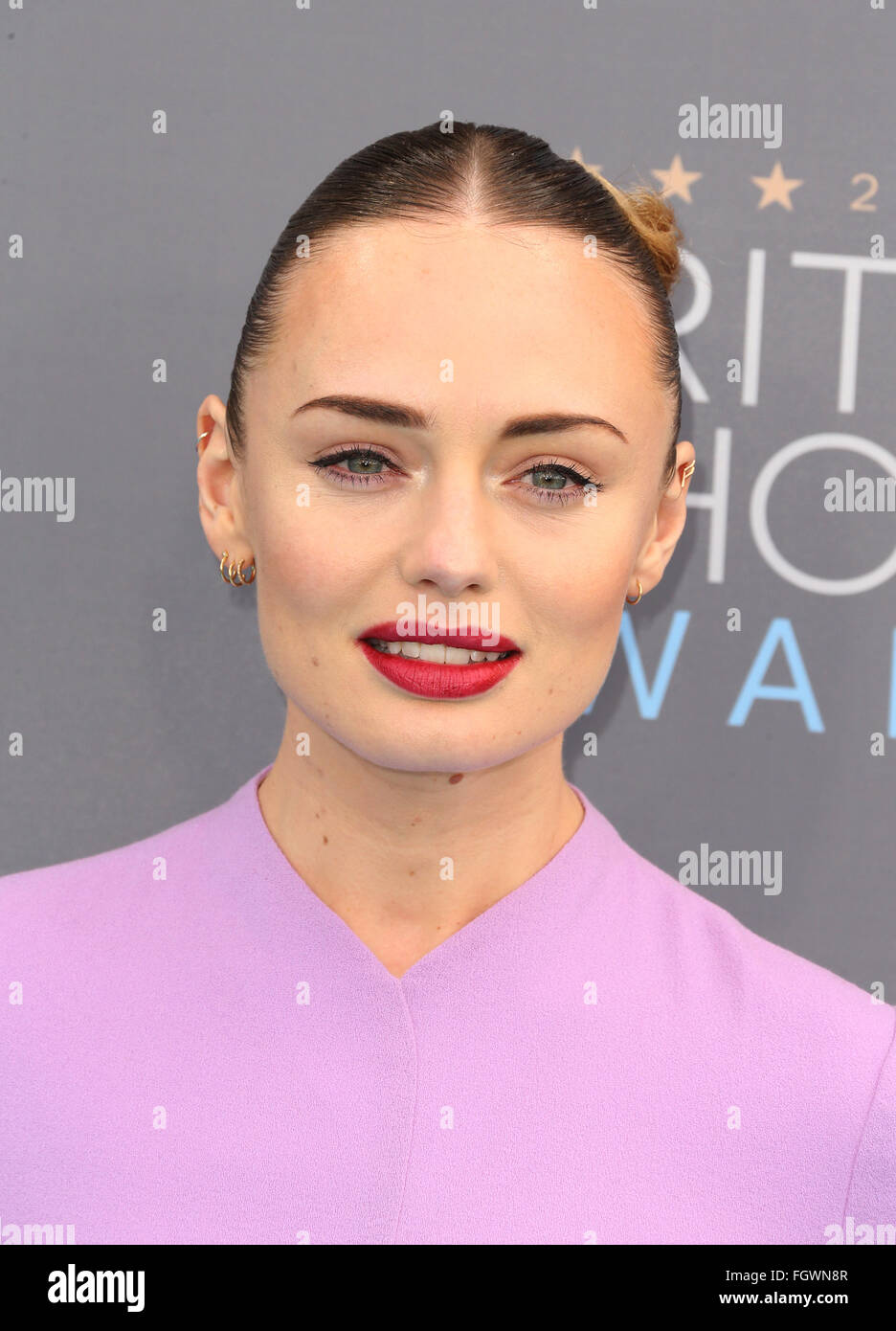 21st Annual Critics' Choice Awards - Arrivals Featuring: Laura Haddock ...