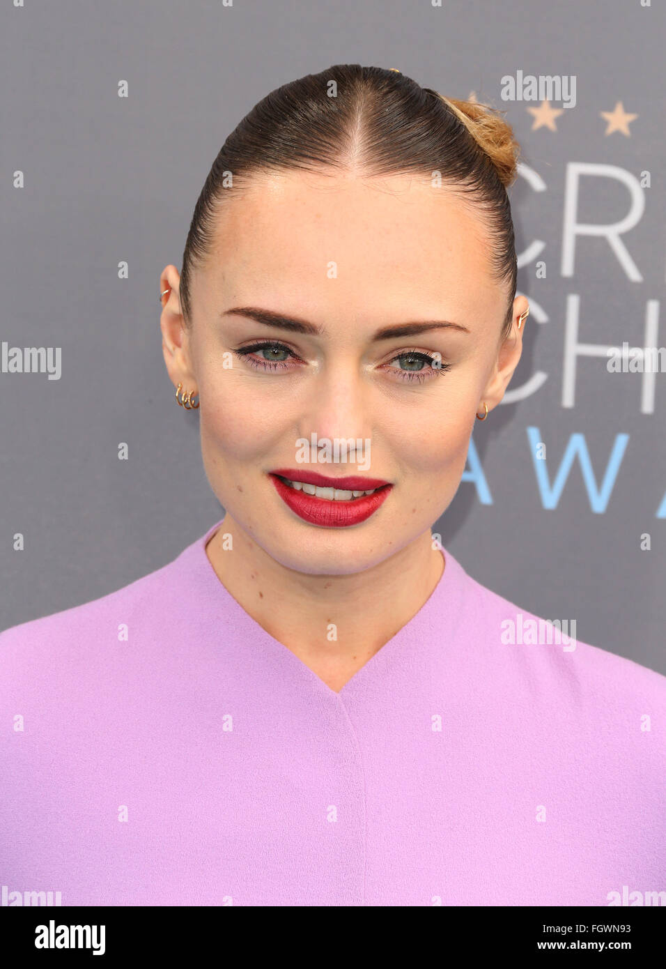 21st Annual Critics' Choice Awards - Arrivals Featuring: Laura Haddock ...