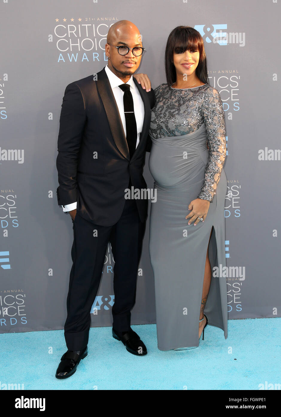 21st Annual Critics' Choice Awards - Arrivals Featuring: Ne-Yo, Crystal ...