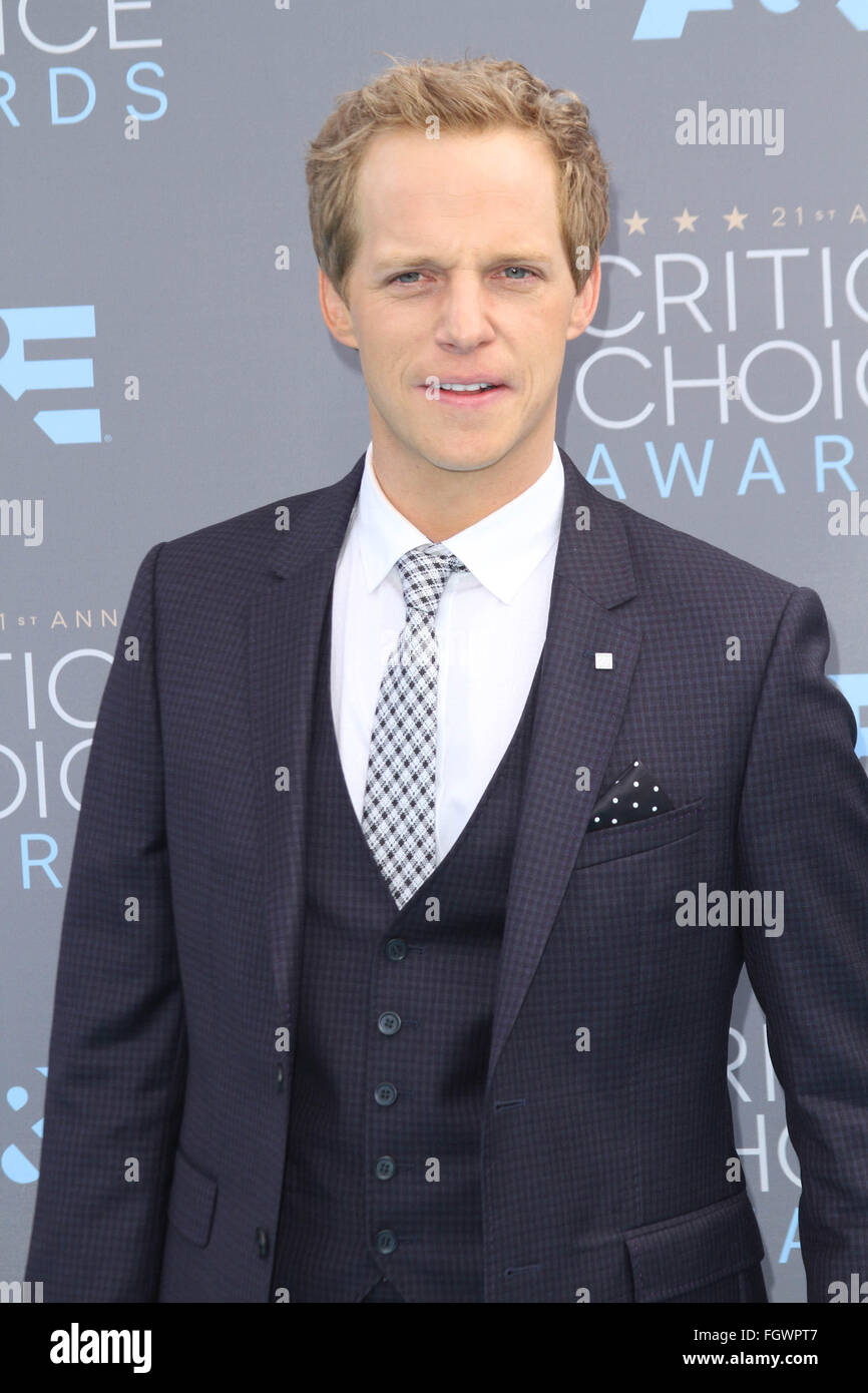21st Annual Critics Choice Awards held at the Barker Hanger Airport ...