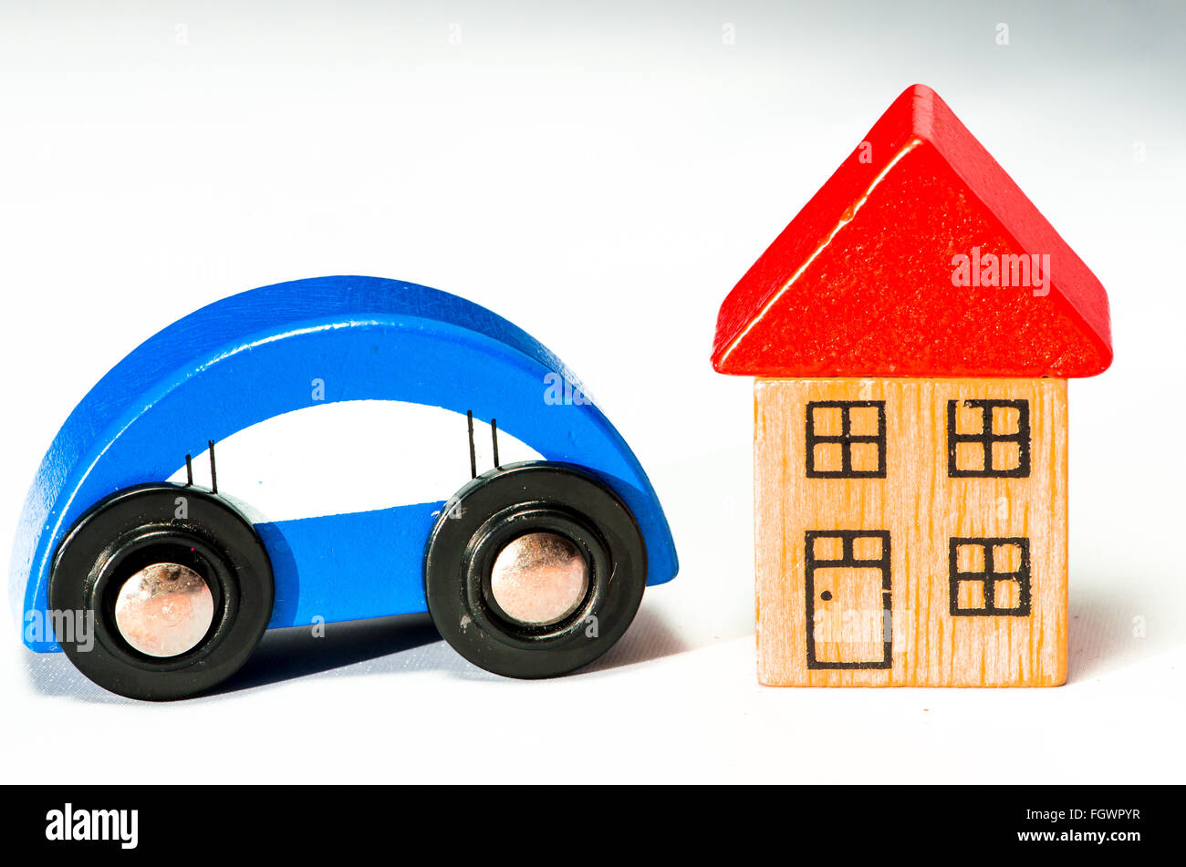 Car house drive hi-res stock photography and images - Alamy