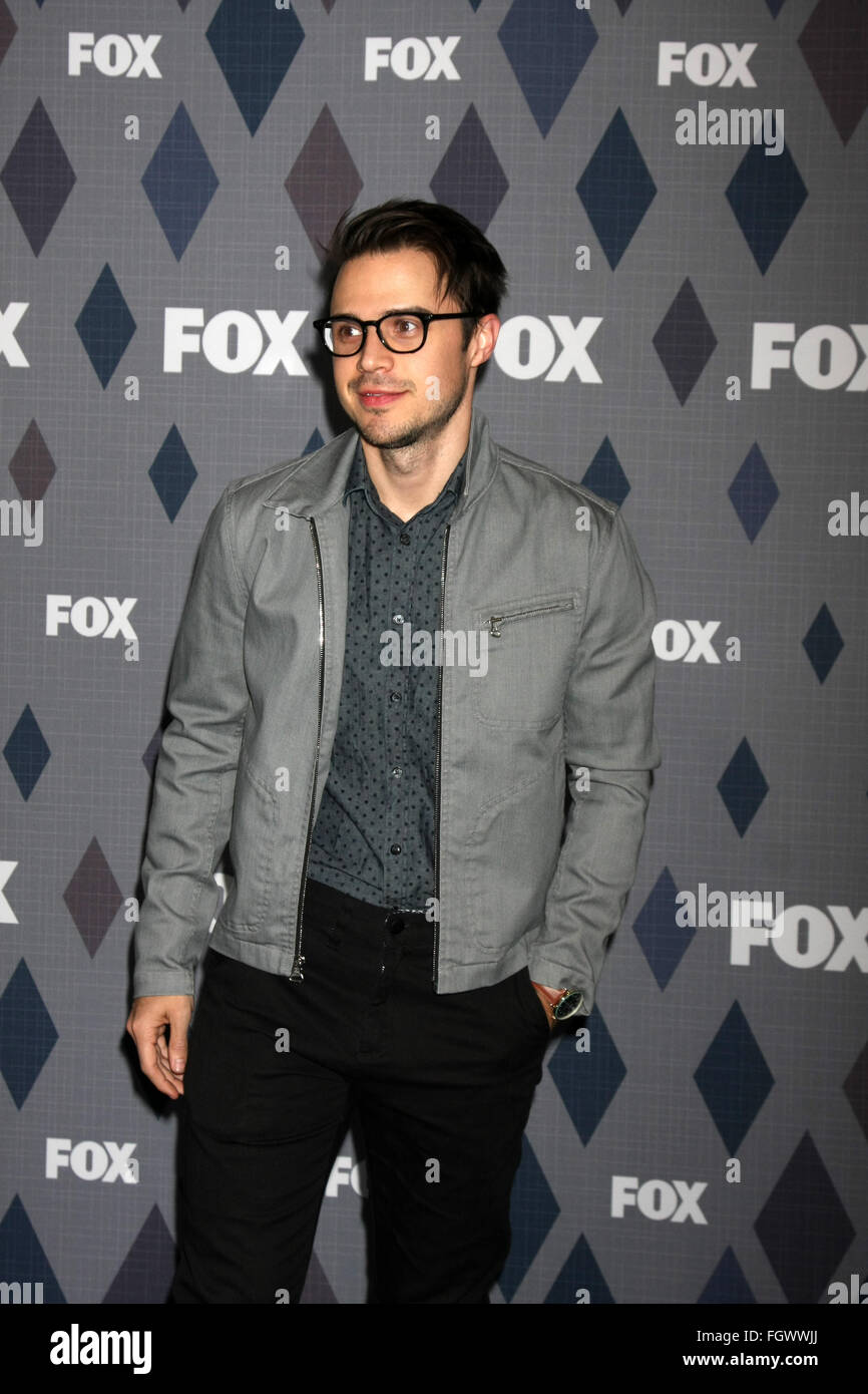 Kris allen fox winter tca 2016 all star party hi-res stock photography ...