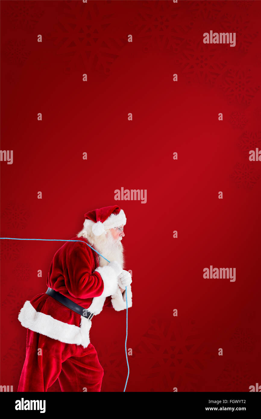 Santa claus father christmas rope hi-res stock photography and images ...