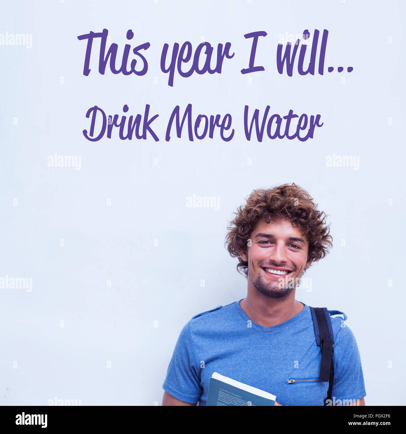 Composite image of this year i will Stock Photo - Alamy