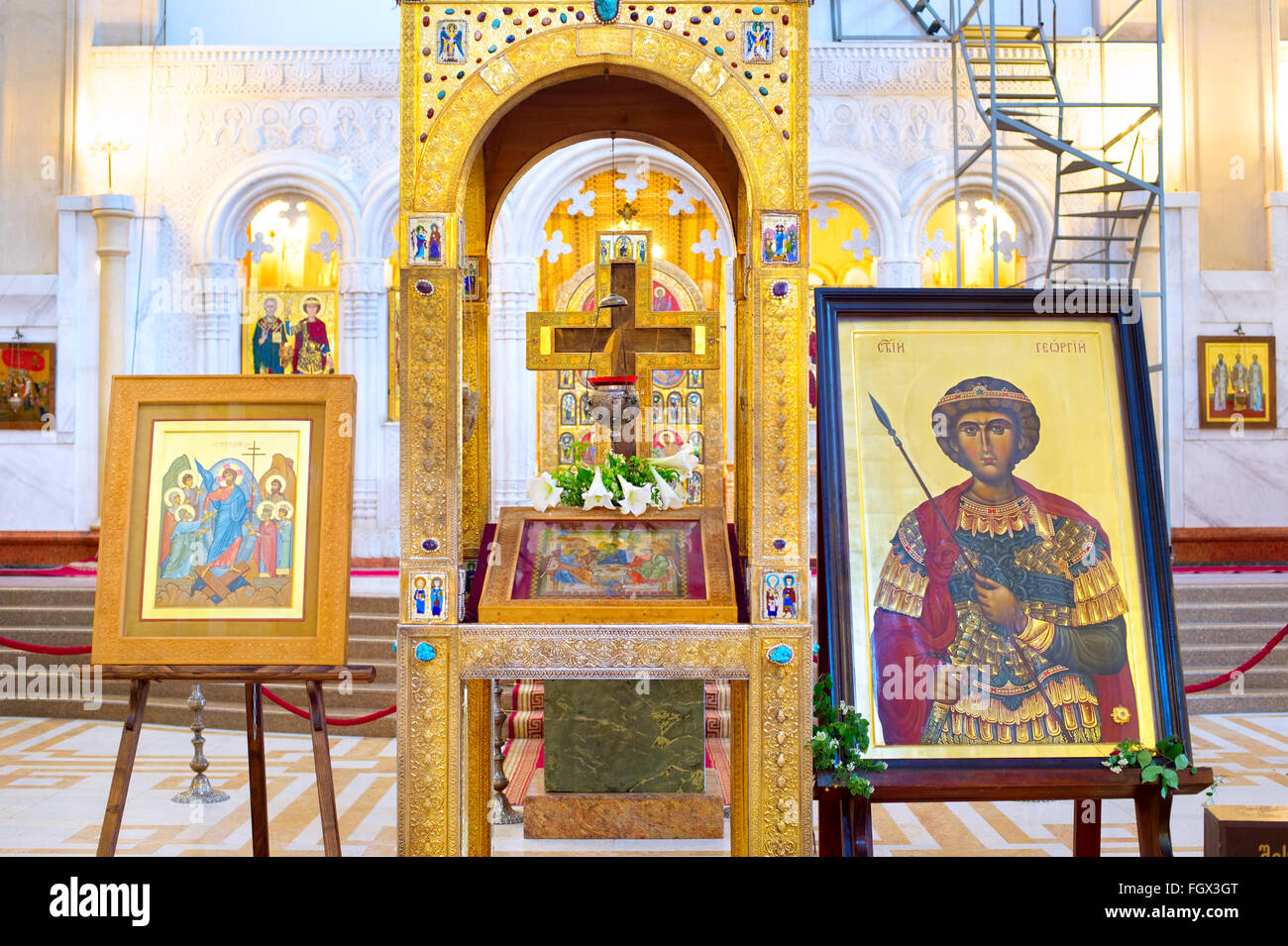 Inside holy trinity basilica church hi-res stock photography and images ...