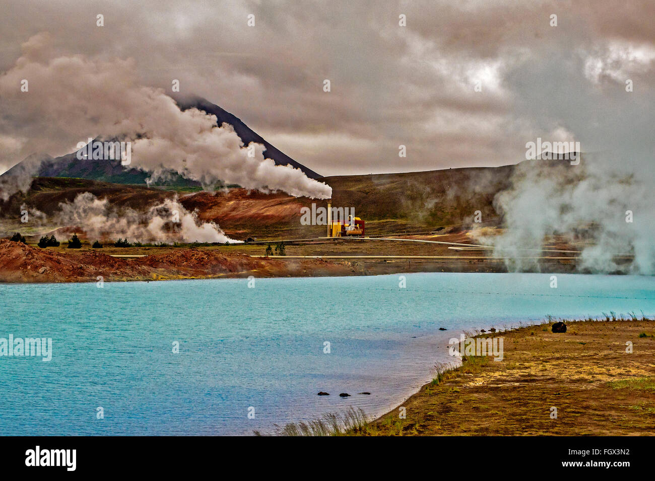 Geothermal power iceland hi-res stock photography and images - Alamy