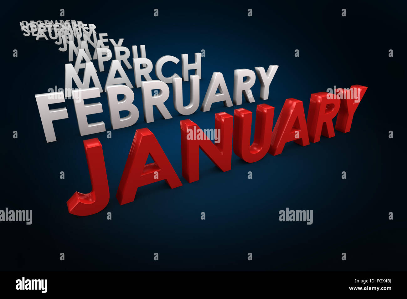 List of months hi-res stock photography and images - Alamy