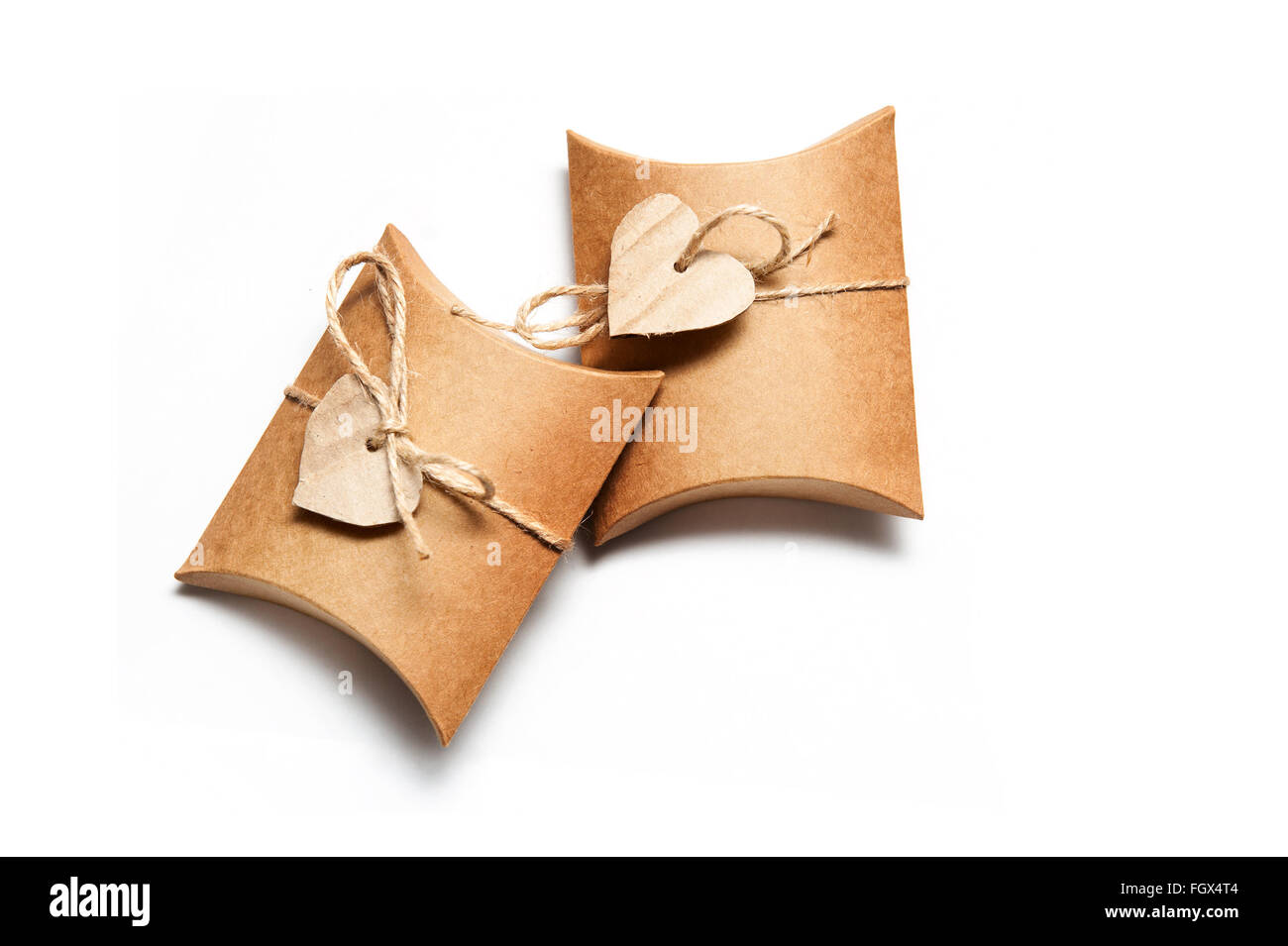 Beautiful boxes for gifts on a white background Stock Photo - Alamy