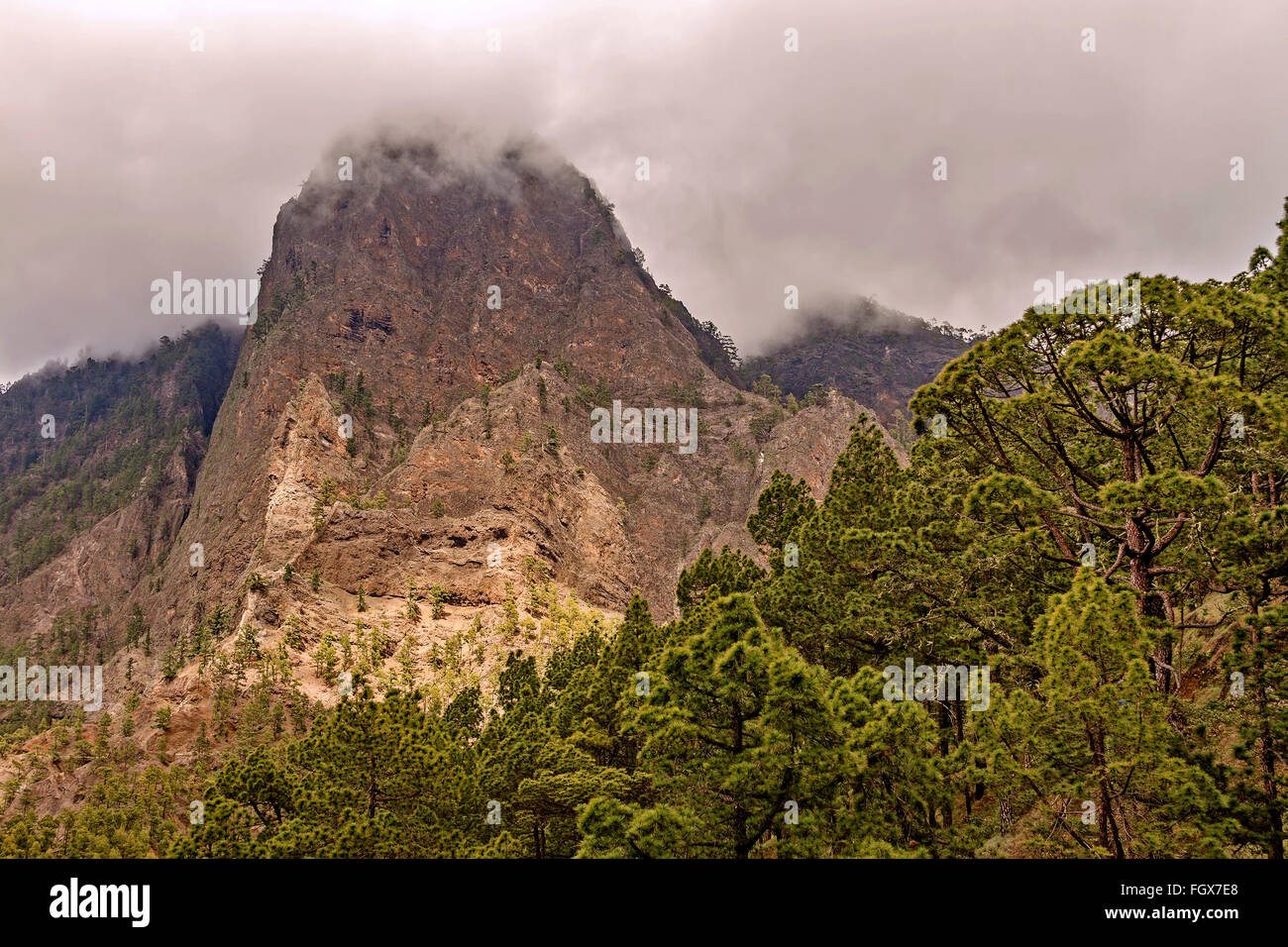 Caldera de taburiente hi-res stock photography and images - Alamy