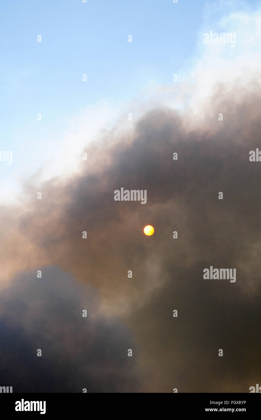 Bonfire smoke hi-res stock photography and images - Alamy