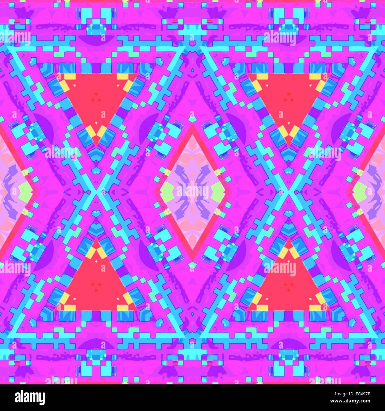 vector pink violet blue vibrant color abstract glitch kaleidoscopic ...