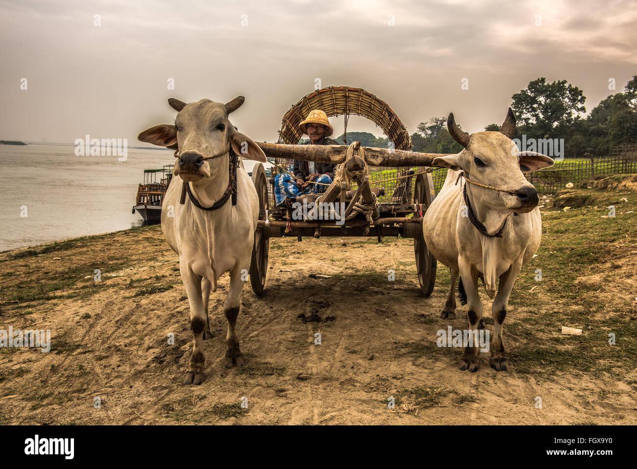 Old farm cart hi-res stock photography and images - Alamy