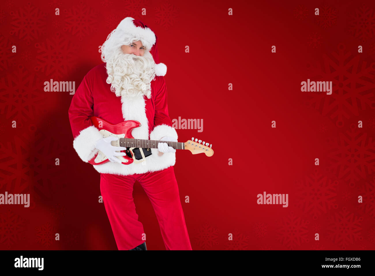 Santa claus playing instrument hi-res stock photography and images - Alamy