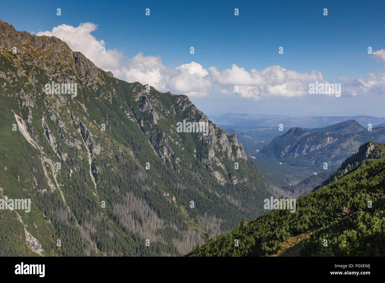 Poland - Tatra National Park in Tatra Mountains, part of Carpathian ...