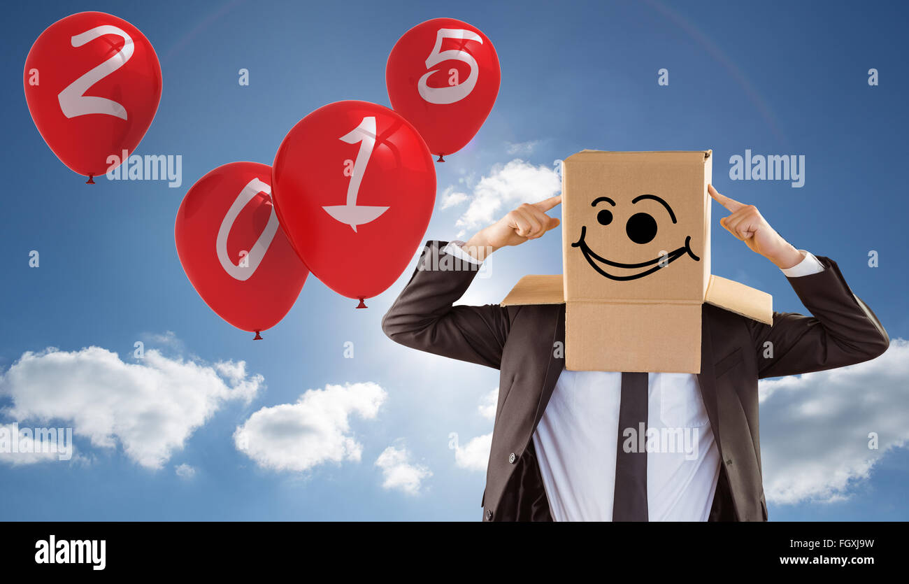 Businessman With Smiley Face Balloon High Resolution Stock Photography ...