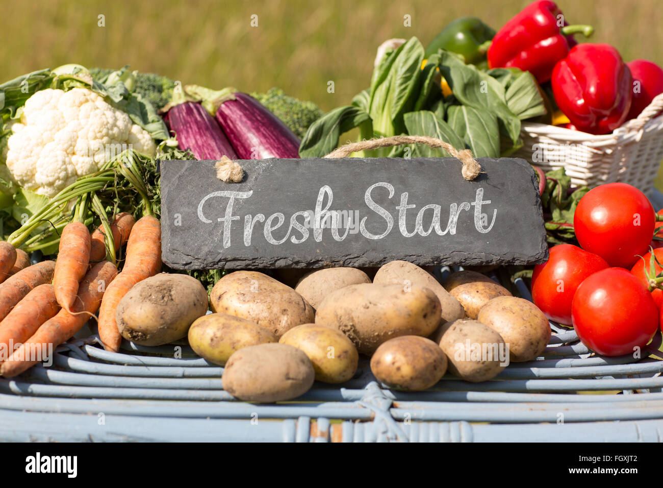 Composite image of fresh start Stock Photo - Alamy