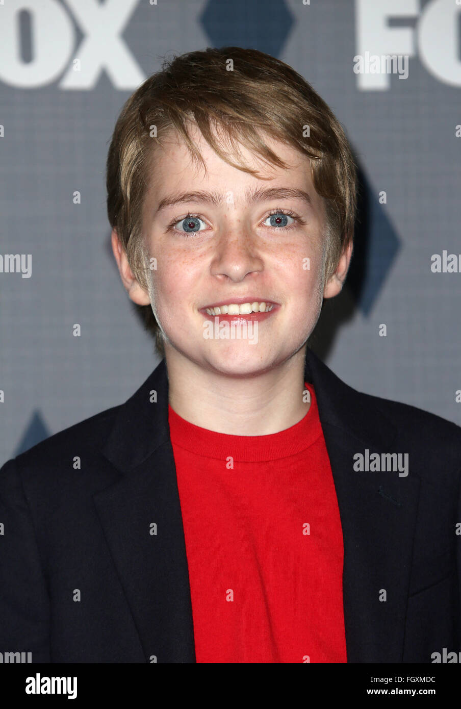 FOX Winter TCA 2016 All-Star Party - Arrivals Featuring: Connor ...